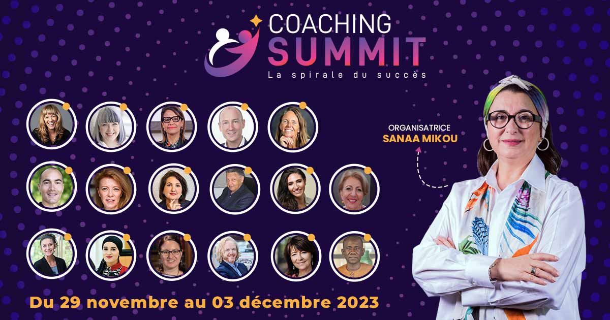 COACHING SUMMIT 2023 : La 4ème édition signée « La Spirale du Succès