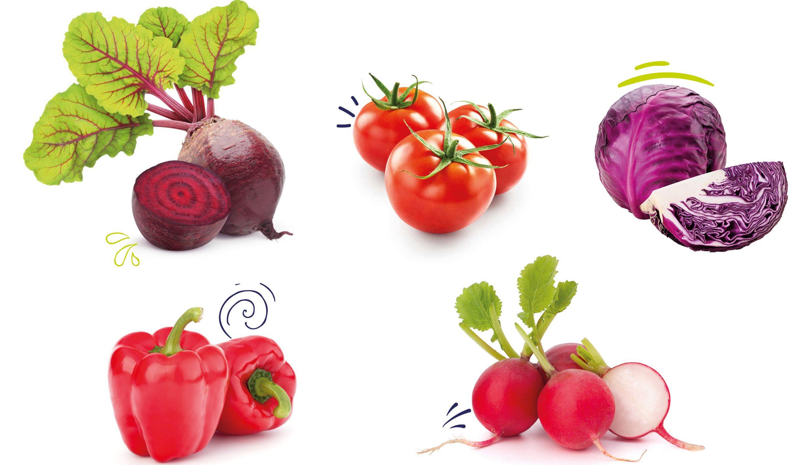 Marché Express : TOP 5 DES LÉGUMES ROUGES ET LEURS BIENFAITS