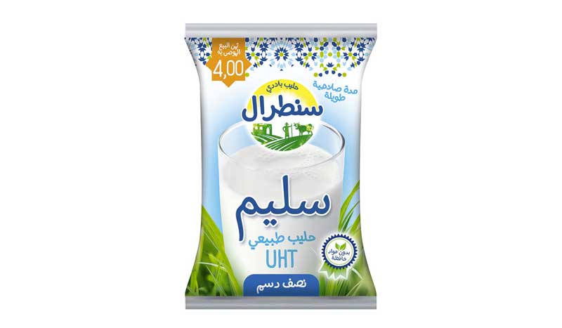 LE NOUVEAU SALIM : CENTRALE DANONE LANCE LE 1 ER LAIT UHT EN POCHE
