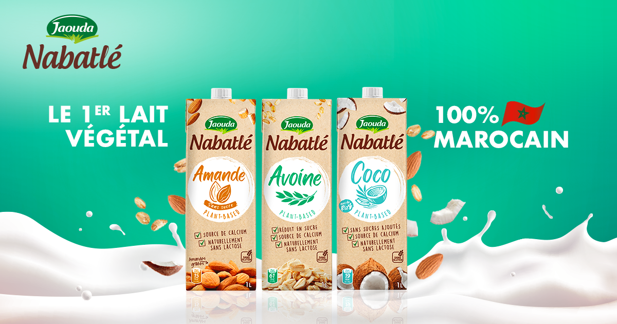 Jaouda lance le 1er lait végétal conçu et produit au Maroc